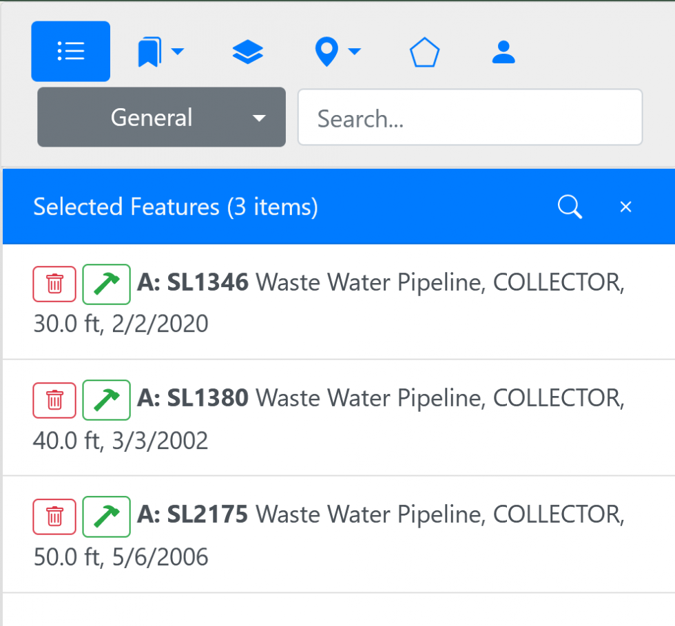 Selecting Map Features - ActiveG Support